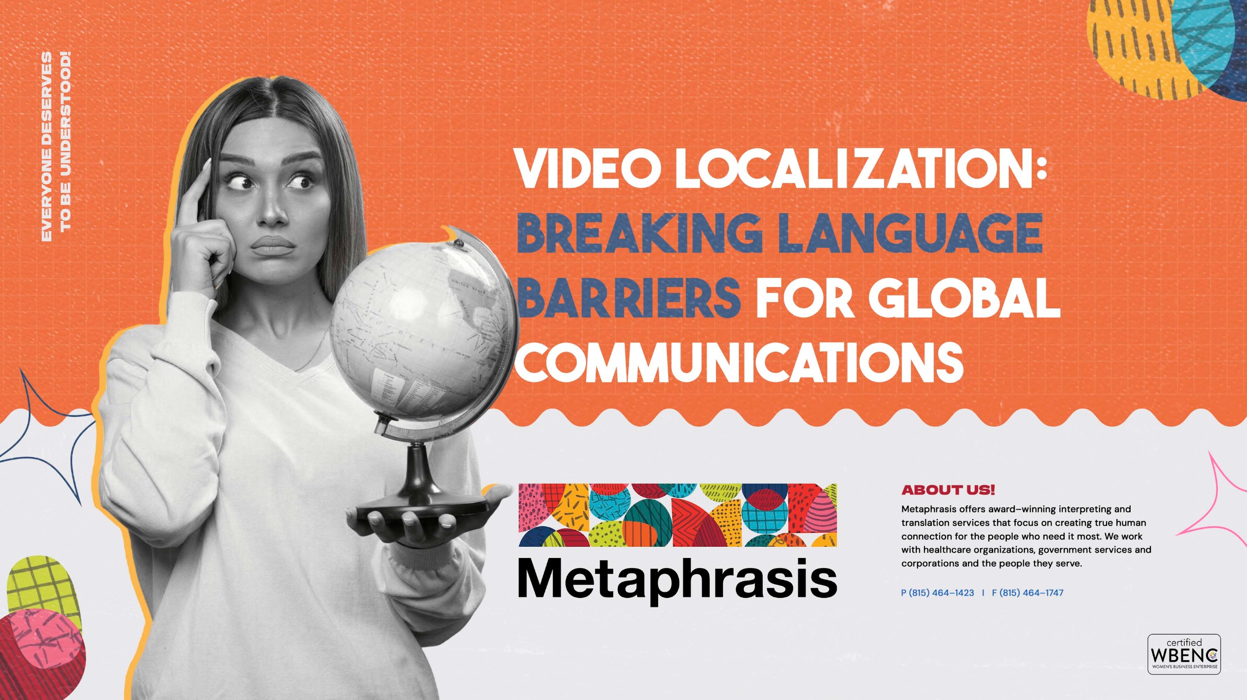 Video Localization: Breaking Language Barriers for Global Communications