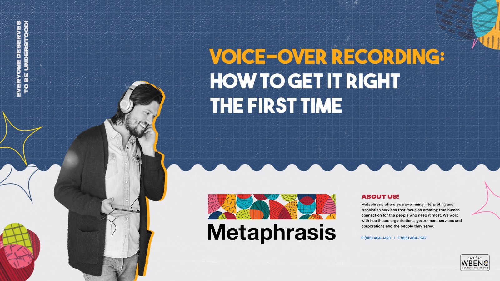 Voice Over Recording: How to Get it Right the First Time